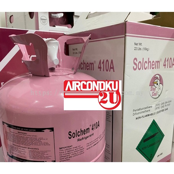 SOLCHEM R410A (10KG) GAS REFRIGERANT | Shopee Malaysia