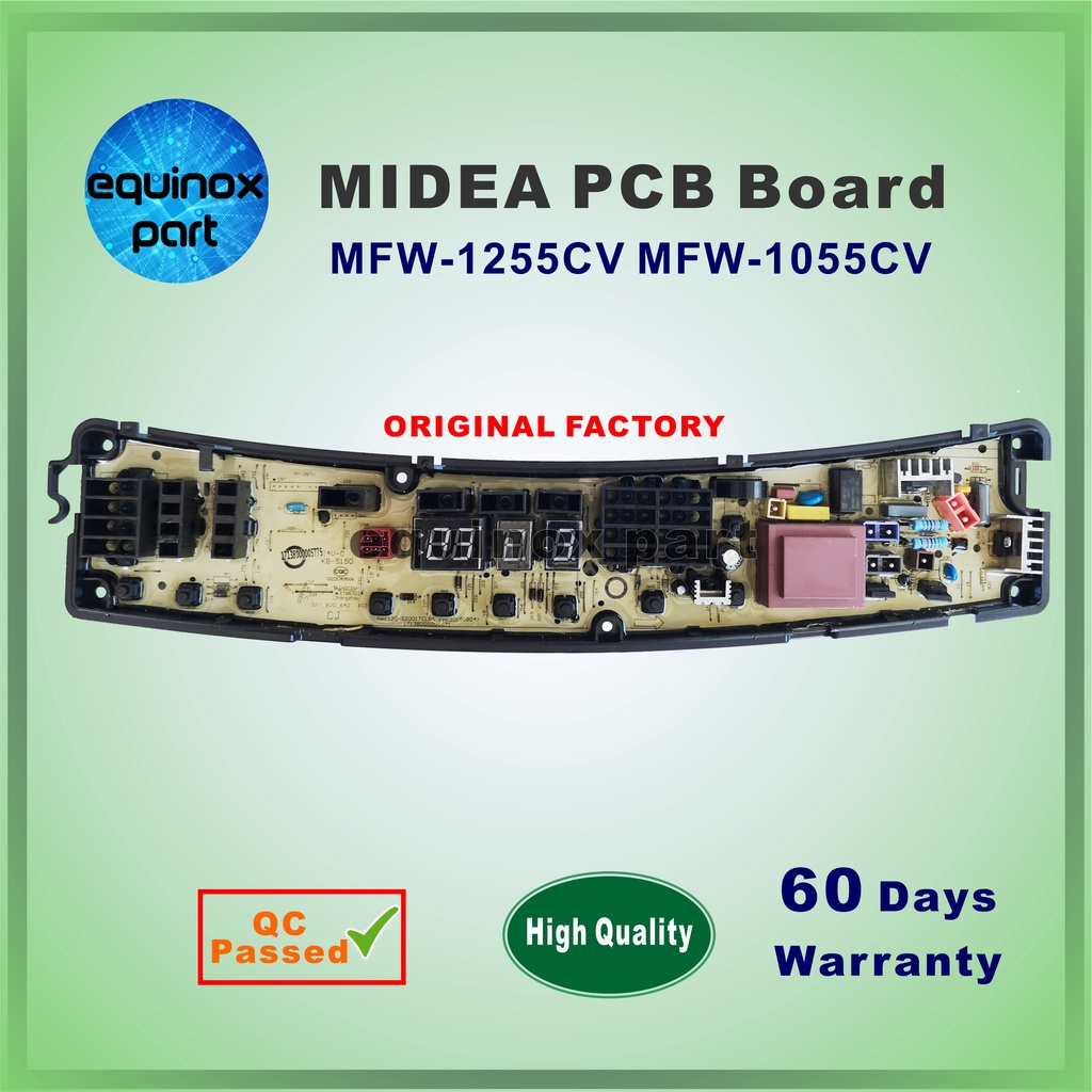 (Original Factory)Midea MFW-1255CV MFW-1055CV Washing Machine PCB Board ...