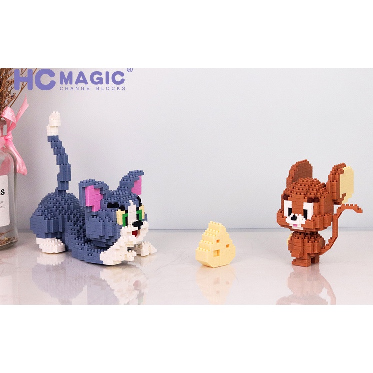 Lego nanoblock Tom And Jerry Model Assembly Toys, Beautiful Standard ...