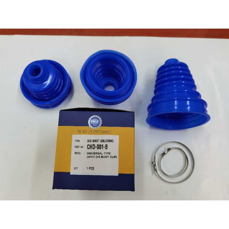🔥Ready Stock🔥 OUTER SILICONE DRIVE SHAFT BOOT (UNIVERSAL) WITH CLAMPS ...