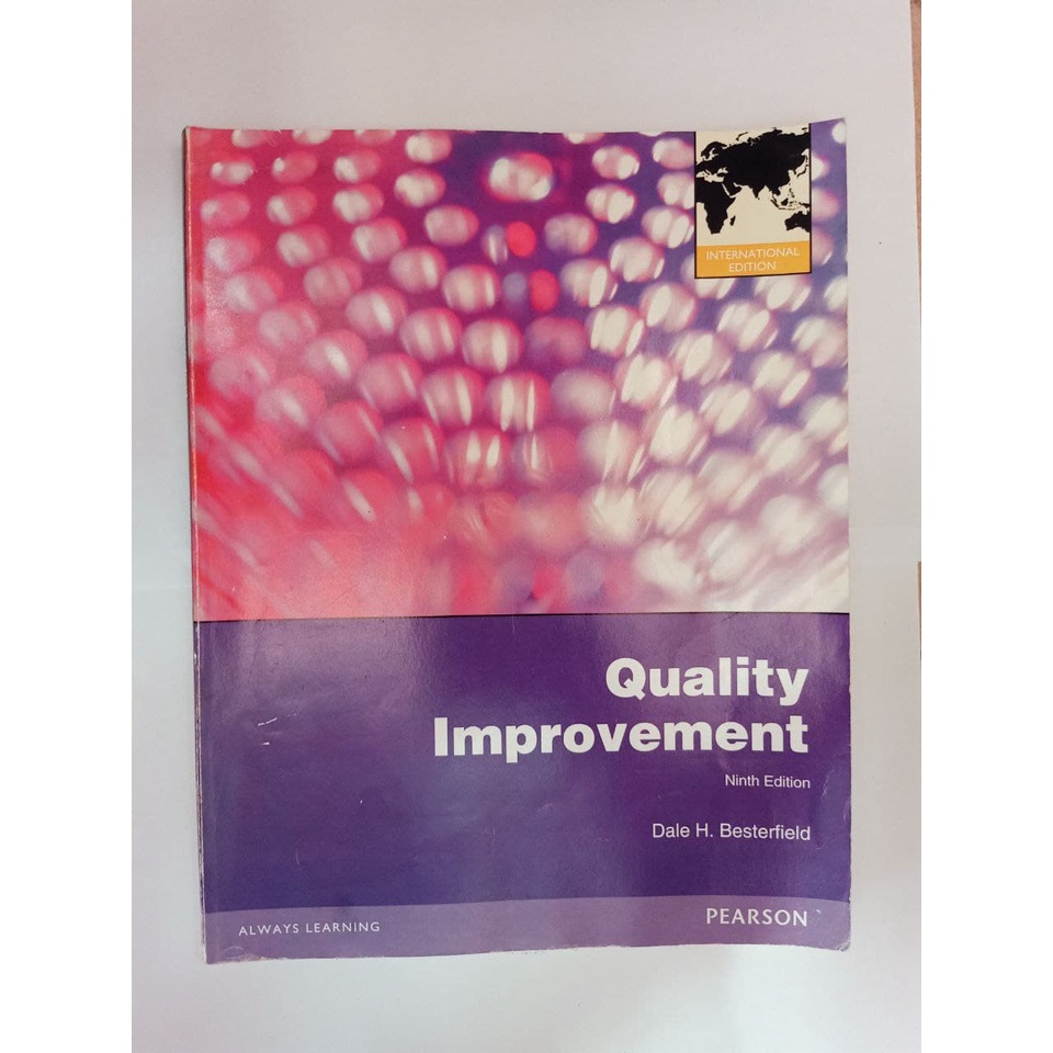 Quality Improvement International Edition Pearson Used Uitm | Shopee ...