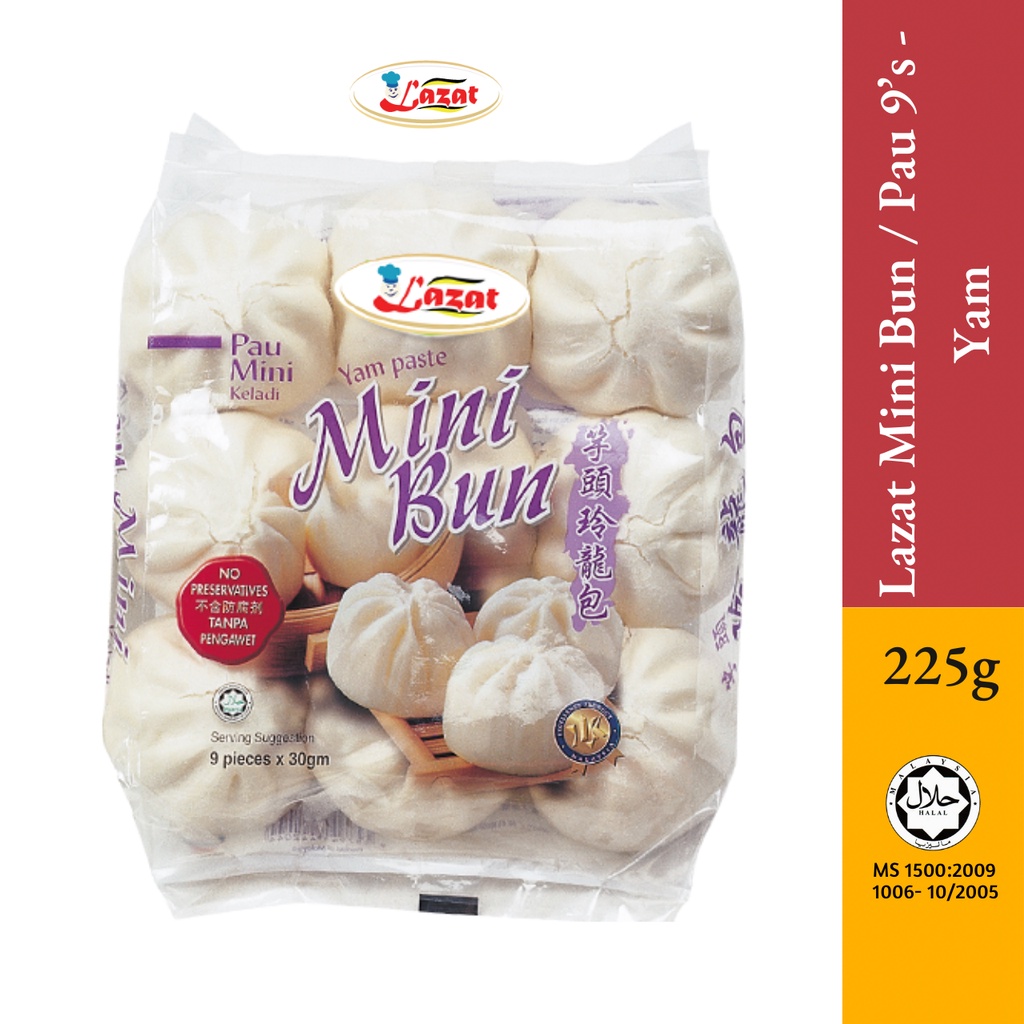 Lazat Mini Bun / Pao/ Pau Yam (225g) | Shopee Malaysia