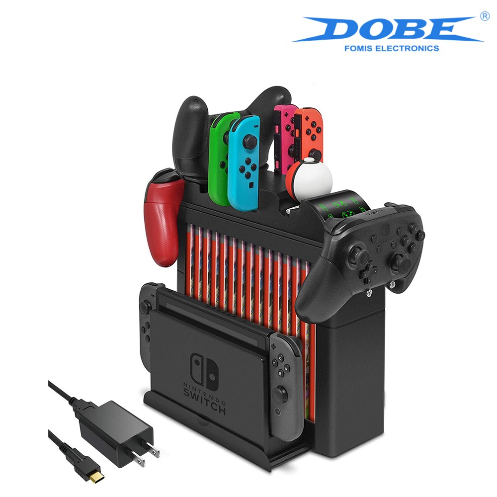 【Ready Stock】DOBE Charging Dock for Nintendo Switch Oled Joy Cons, Pro ...