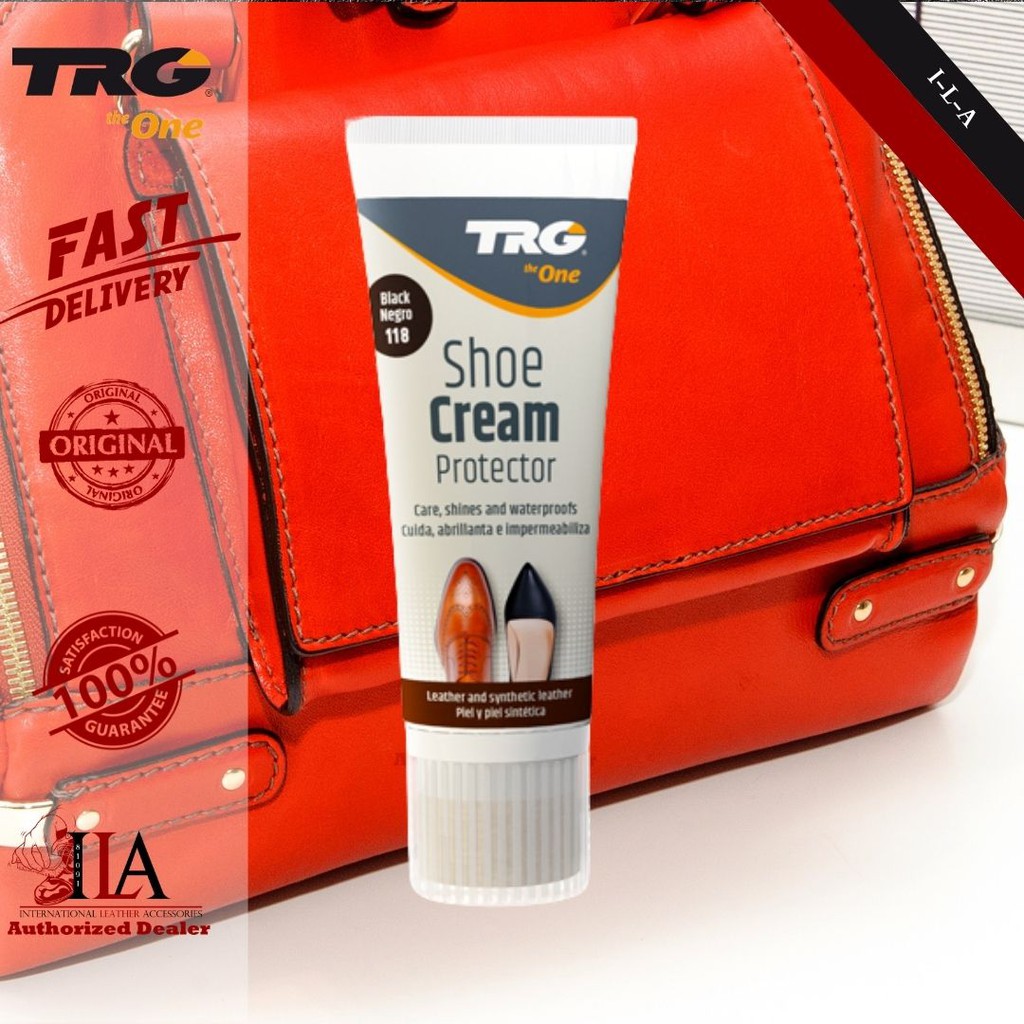 TRG The One Shoe Cream Protector (Care,Shine,WaterProof), 75ml Tube ...