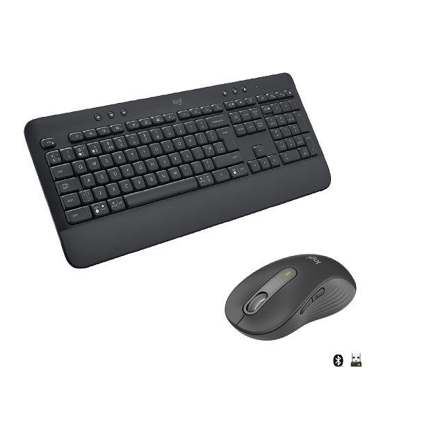 Logitech Signature K650 Comfort Full-Size Wireless Keyboard with Wrist ...