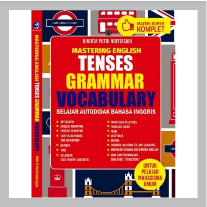 Mastering English Tenses Grammar Vocabulary Book Autodidactic English ...