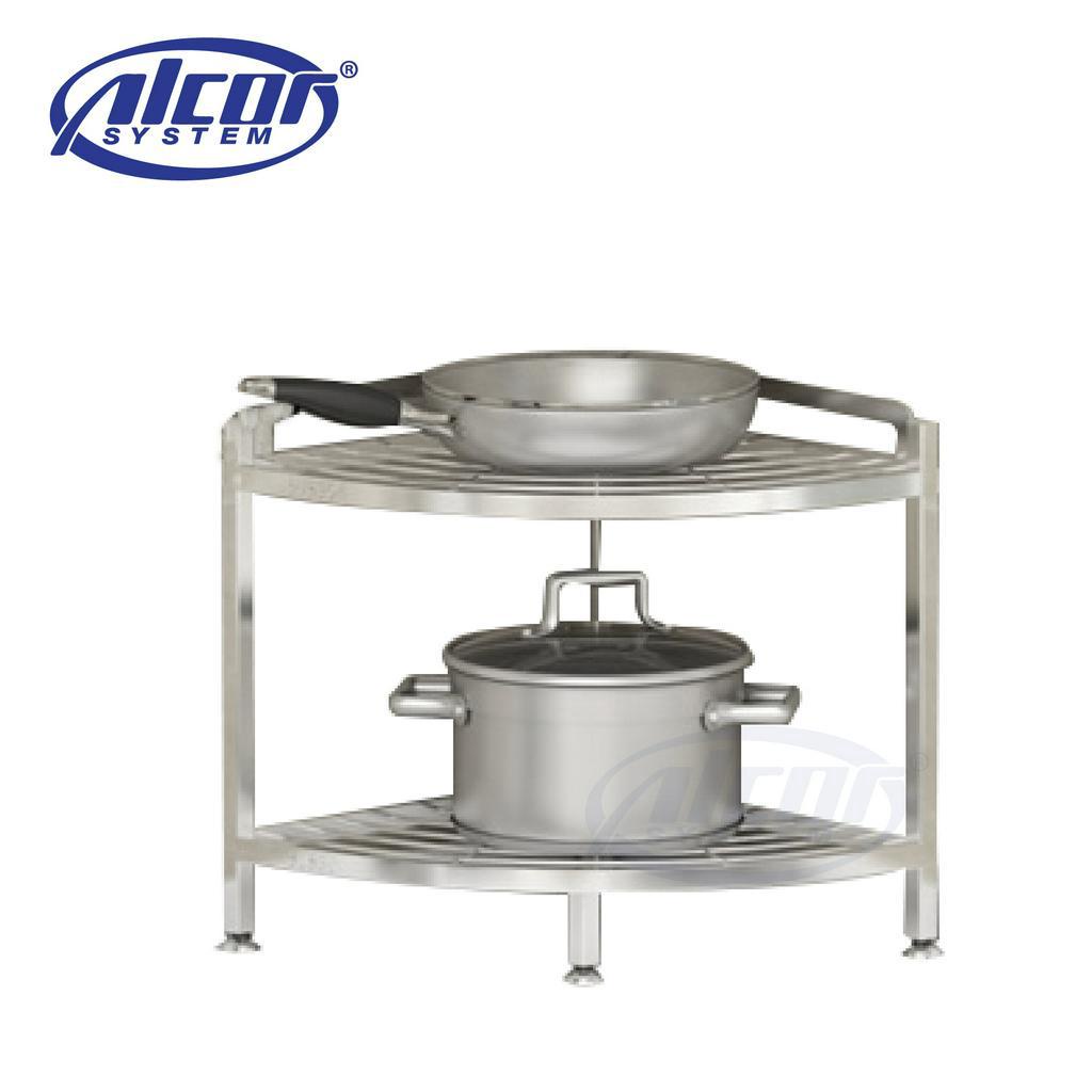 Alcor System SUS304 Stainless Steel Multi Purpose Corner Rack (AX20X ...