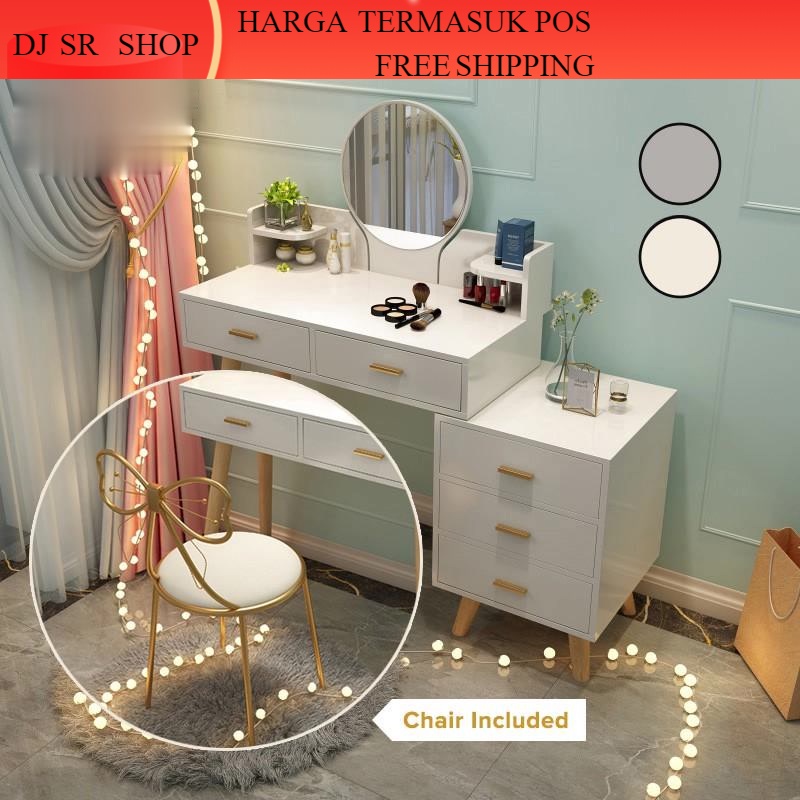 Modern Dressing Vanity Table Cabinet Modern Minimalist Makeup Table ...