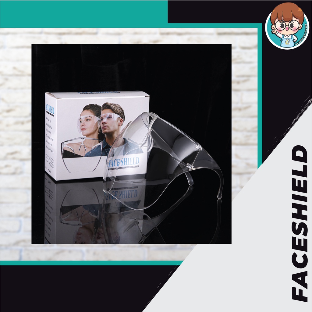 Face Shield Hard Full Face Shield Transparent face mask Anti-fogging ...