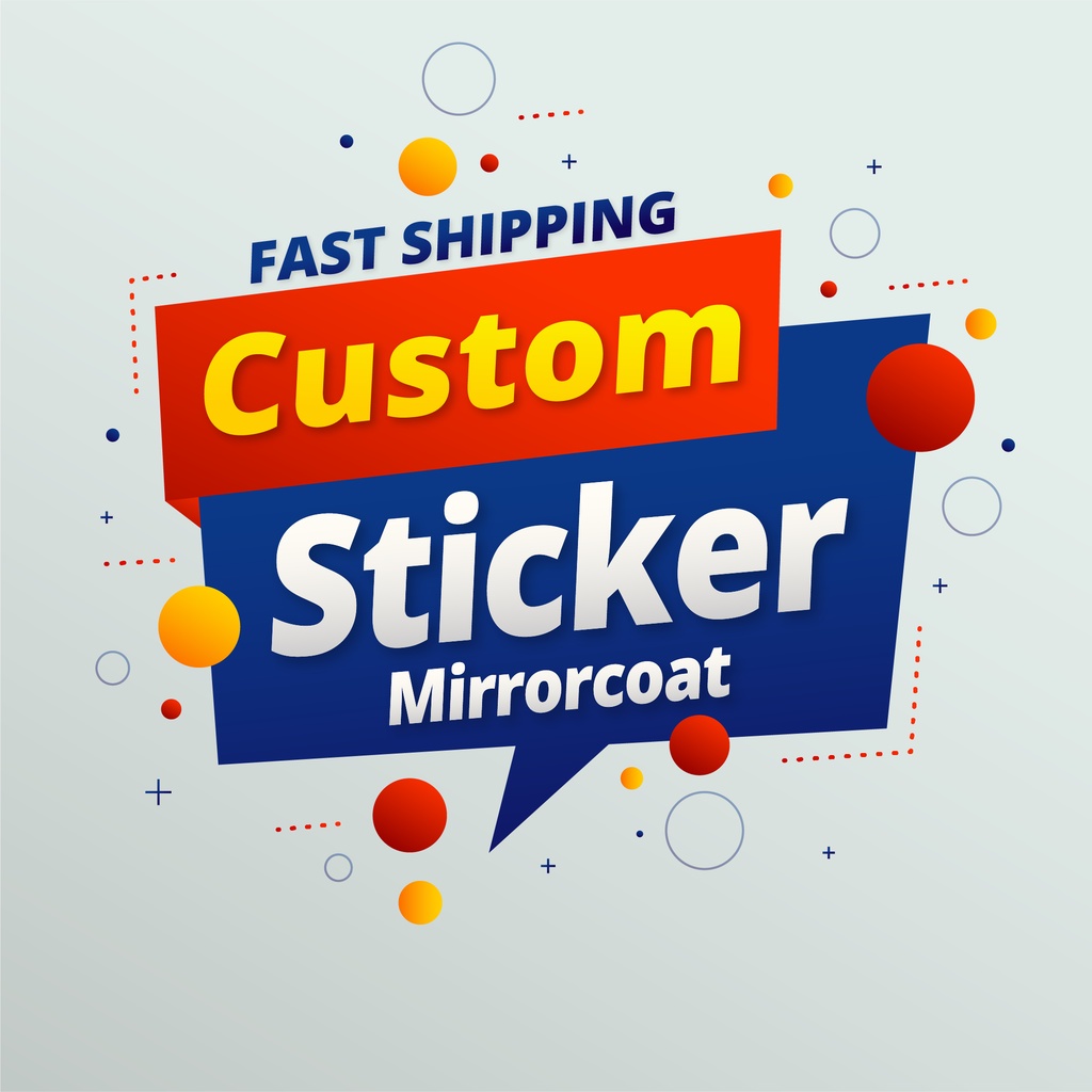 Custom Sticker Label for Product (No Minimum / No MOQ) | Shopee Malaysia