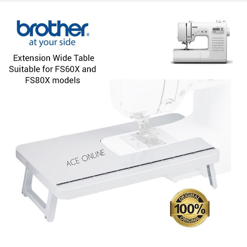 Original Brother Sewing Machine Extension Wide Table Suitable for FS60X ...