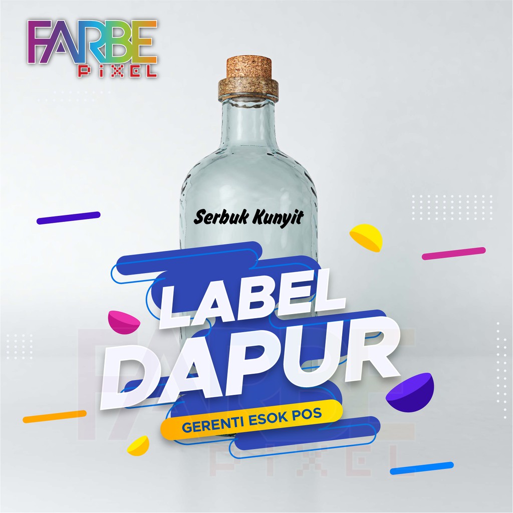 1 pc (1 nama sahaja) CUSTOM LABEL : Size height 2 cm Vinyl Sticker ...