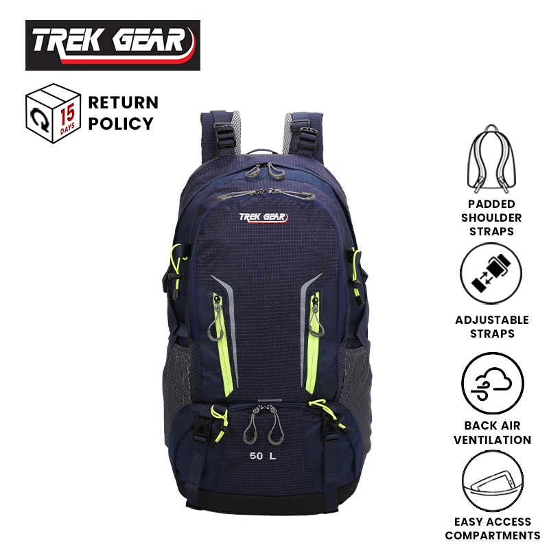Trek Gear Outdoor Backpack (50L) TBP22852 | Shopee Malaysia