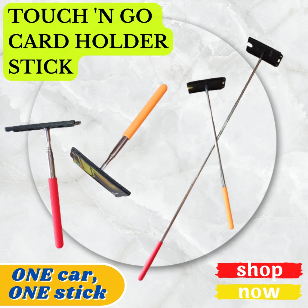 Touch n Go (Tng) Card Holder Extendable Stick - EASY & ADJUSTABLE 👍🏻👍🏻👍 ...