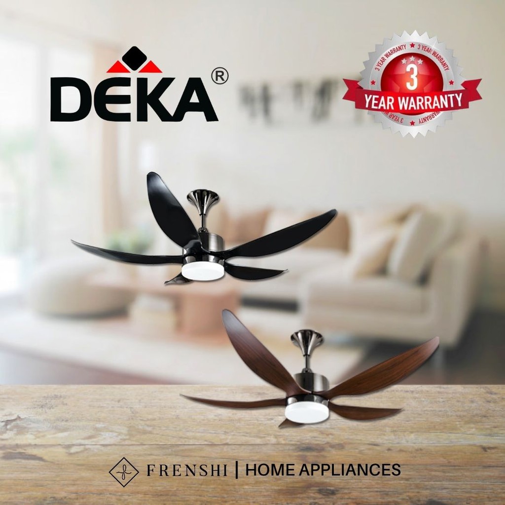 Deka Ceiling Fan With LED Light & Remote Control i5L [ Frenshi ...