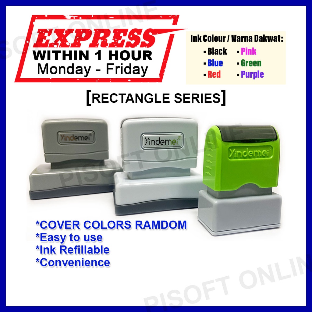 [BEST SELLER] - READY STOCK Pre-Ink Rubber Stamp/Office Stamp/School ...
