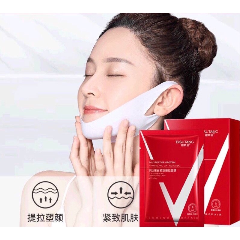 BISUTANG FIRMING AND LIFTING MASK V-shape face Pembentuk muka V-shape ...
