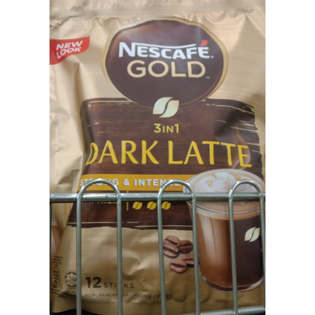 Nescafe Gold Dark Latte (12 Sticks x 31g) | Shopee Malaysia