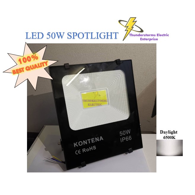 50W LED SPOTLIGHT FLOODLIGHT IP66 Waterproof Floodlight | Shopee Malaysia