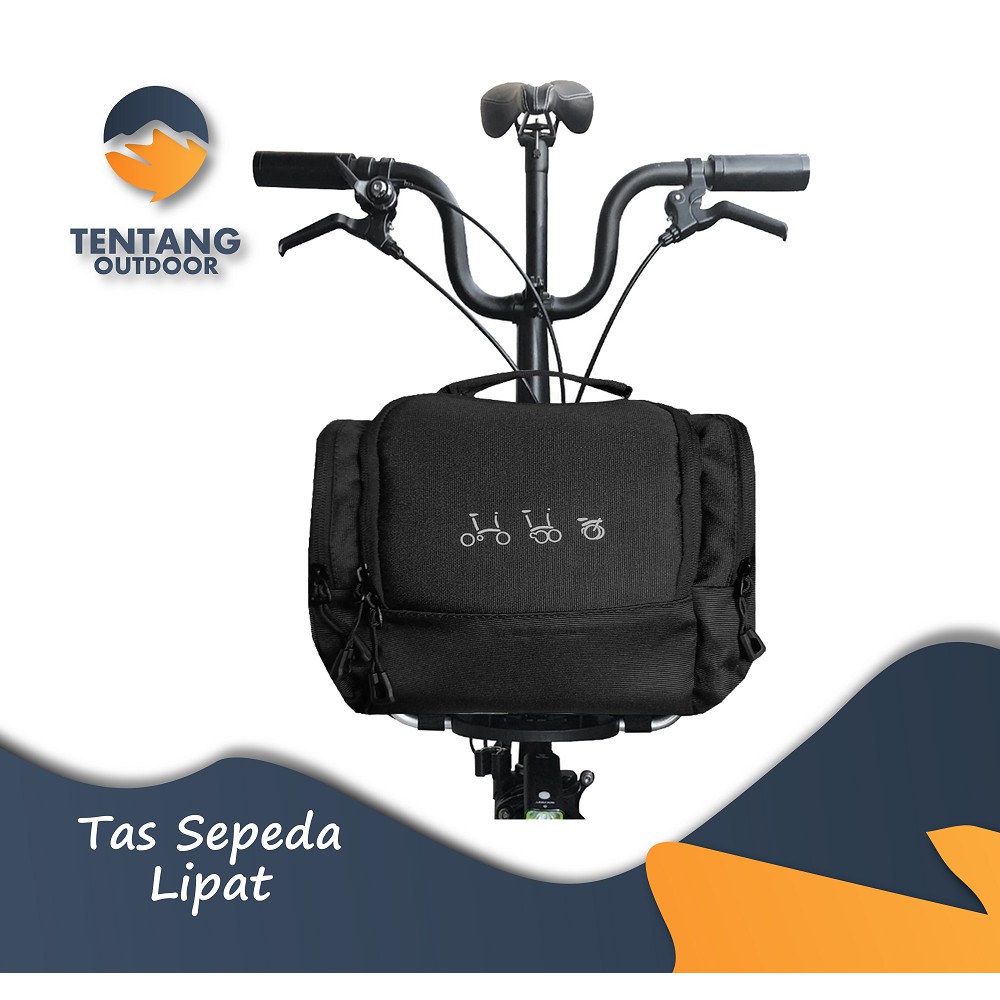 Front BLOCK FB04 Folding Bike Bag Seli Folding Bike Front Bag | Shopee ...