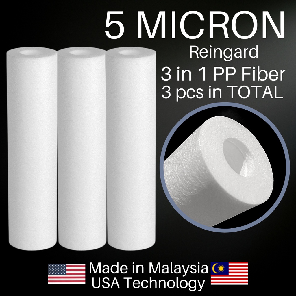 Reingard 10" PP Sediment Water Filter Replacement Cartridge Filter ...