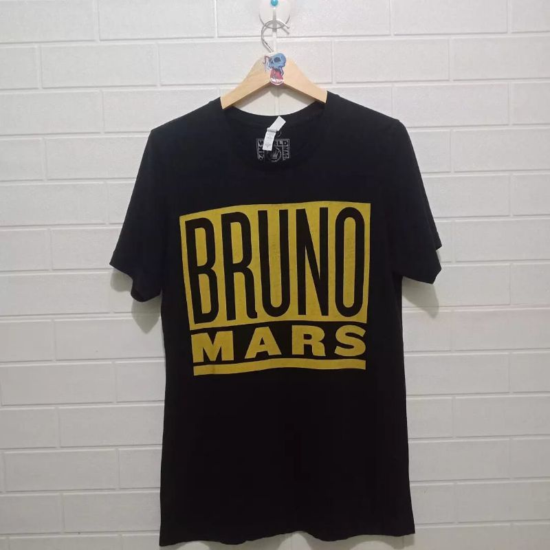 Original Bruno Mars Official Merchandise Band T-Shirt | Shopee Malaysia