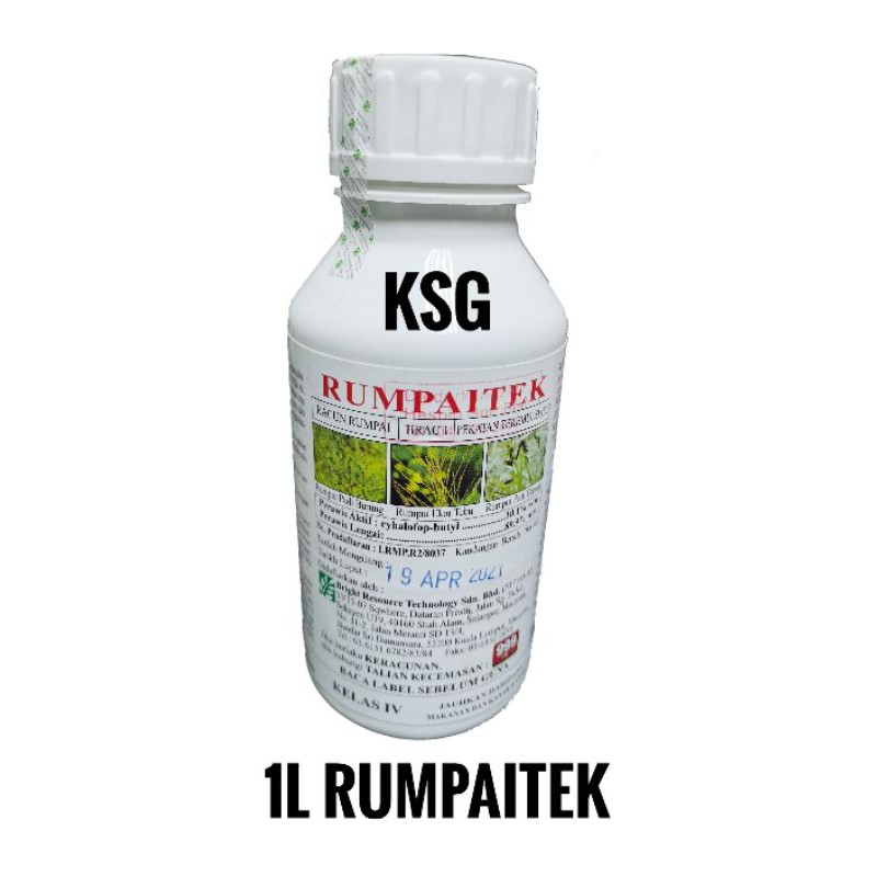 Rumpaitek (500ml) Racun Sambau Padi Burung dan Ekor Tebu | Shopee Malaysia