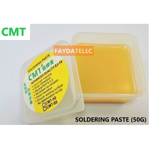 50G CMT-50 SOLDER/SOLDERING PASTE WELDING ROSIN GREASE FLUX PASTE ...