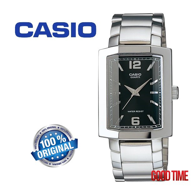 CASIO ORIGINAL ENTICER MTP-1233D-1A MEN'S WATCH JAM TANGAN LELAKI CASIO ...
