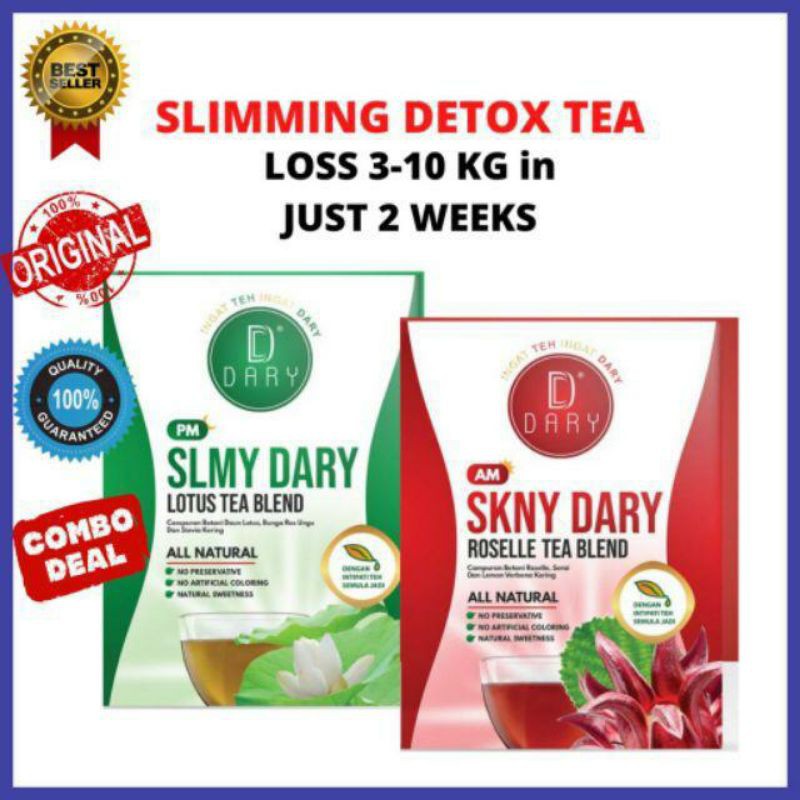 DARY TEA SLIMMY BODY & SKINNY LEGS READY STOCK🔥 | Shopee Malaysia