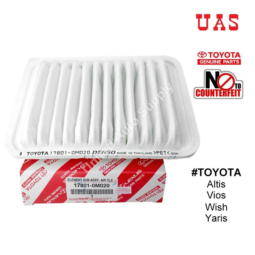 TOYOTA Air Filter 17801-0M020 For Yaris Altis Vios Wish | Shopee Malaysia