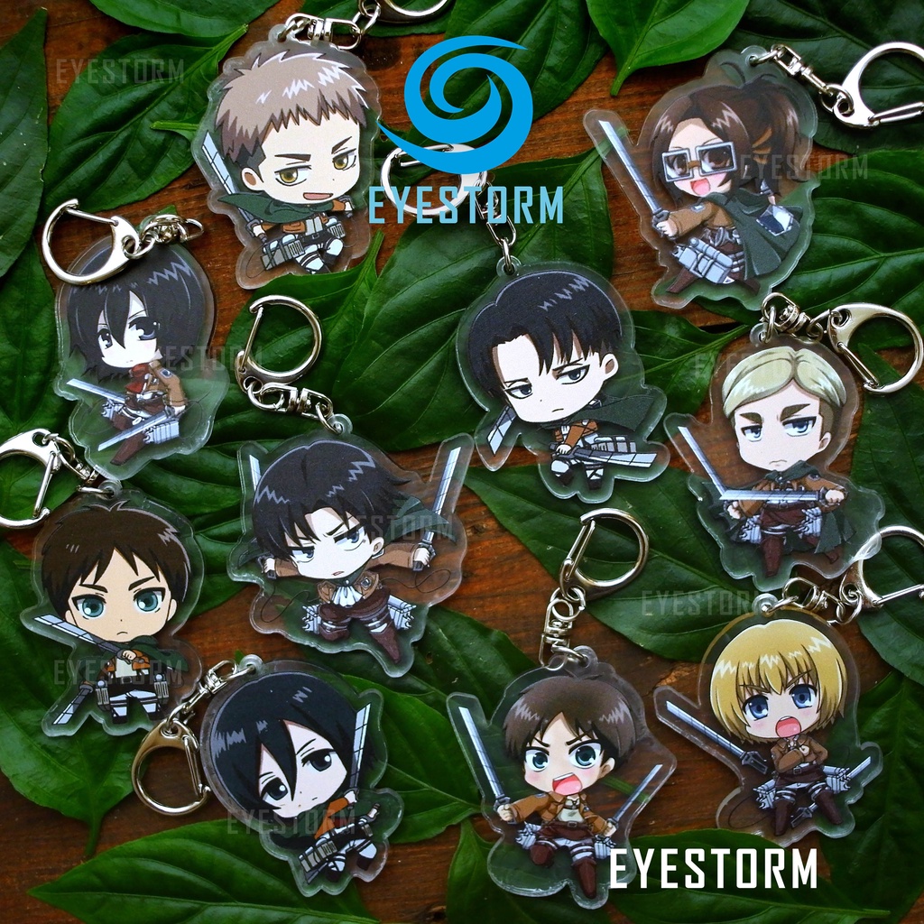 Attack on Titan Keychain - Attack on Titan | Shopee Malaysia
