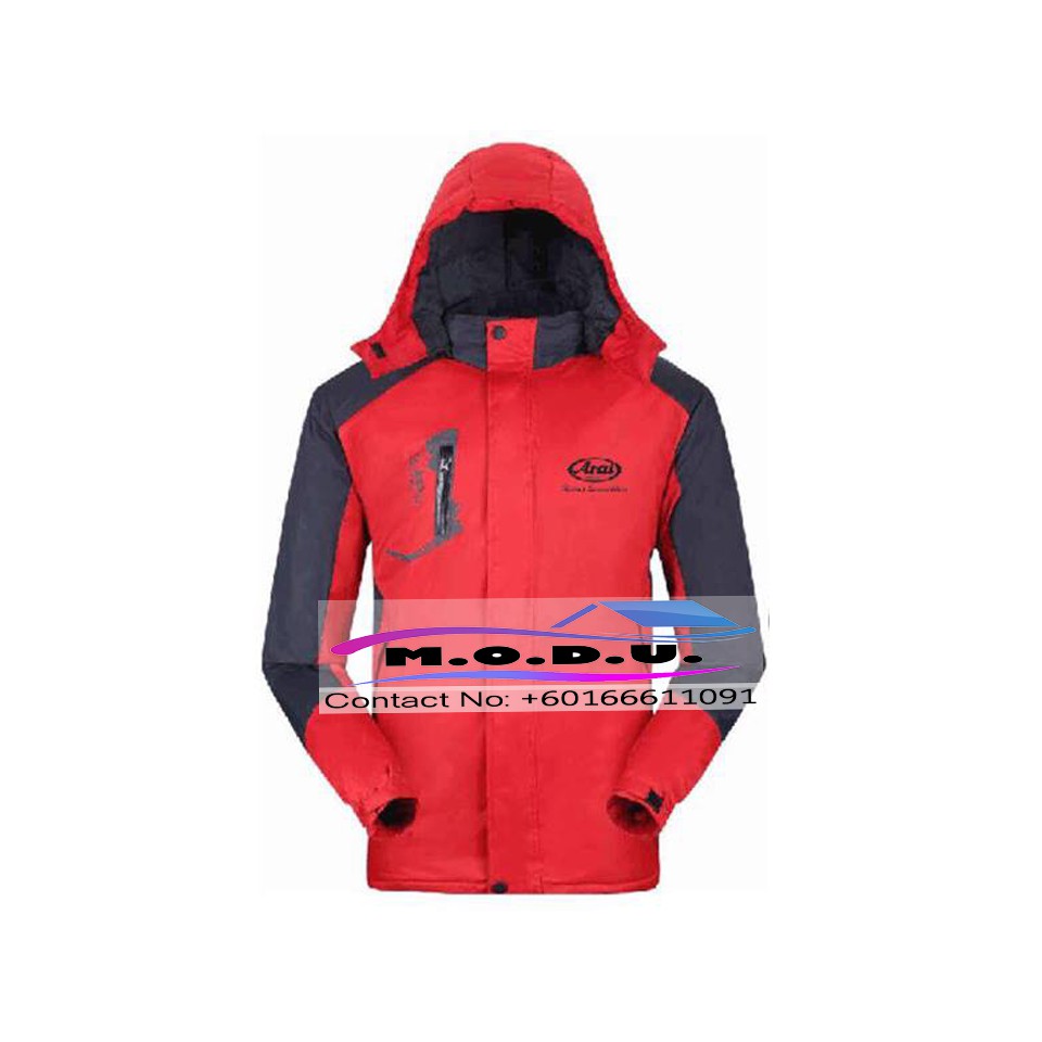 ARAI Top Quality Raincoat Jacket Heavy Duty Extra Thick Size XL (RED ...