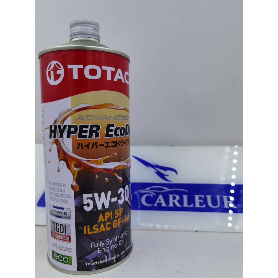 Totachi HYPER ECODRIVE 5W-30 SP GRADE 1L | Shopee Malaysia