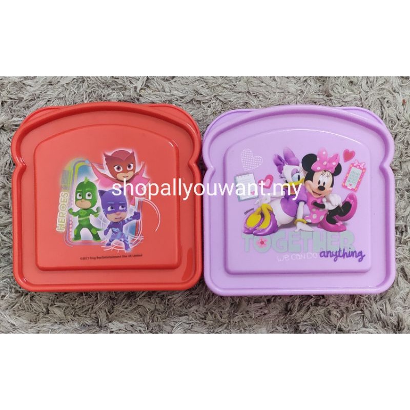 Zak Australia 🇦🇺 PJ Masks and Minnie Mouse Sandwich bread shape ...