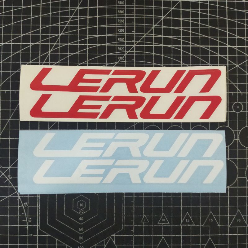 LERUN BIKES LOGO CUTTING STICKER STIKER | Shopee Malaysia