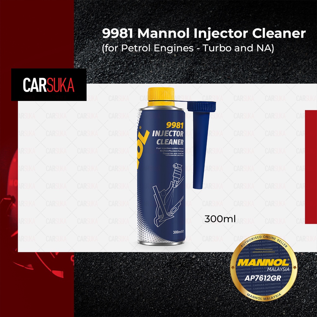 9981 MANNOL Injector Cleaner 300ml (Petrol Engines - Turbo and NA ...