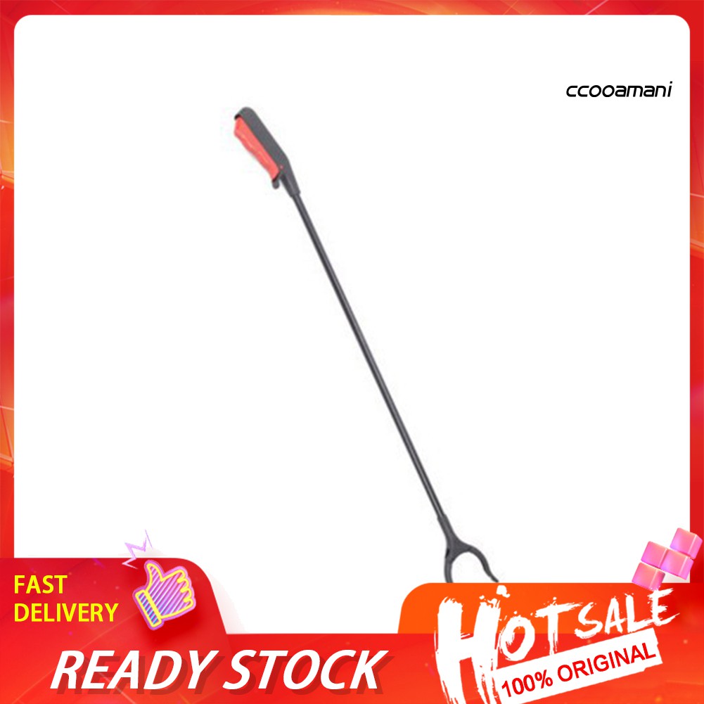 CC 80cm Home Long-Handle Trash Grabber Tool Garbage Tong Picking Clamp ...