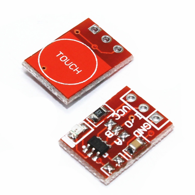 10PCS TTP223 Touch Button Module Capacitor Type Single Channel Self ...