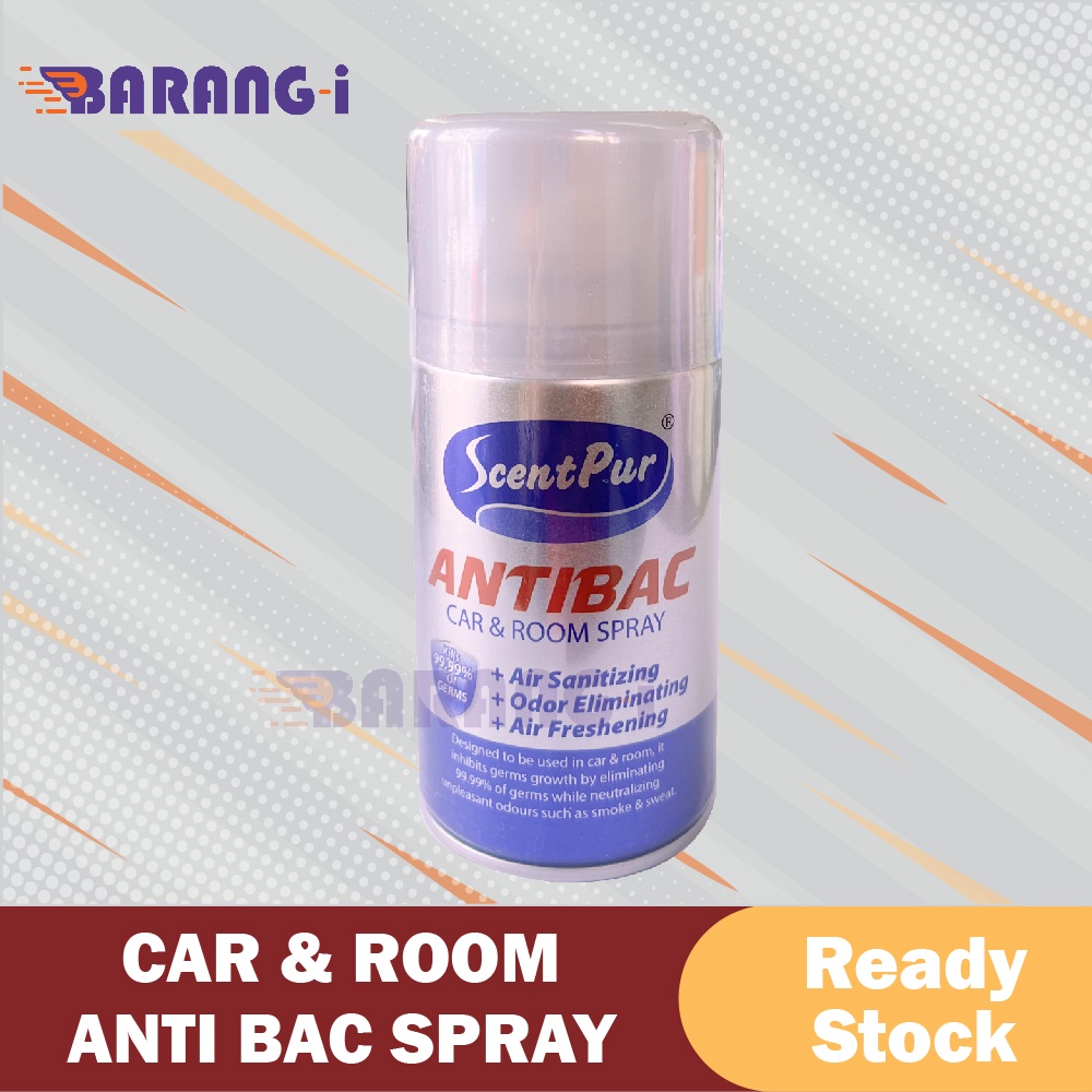 ScentPur Antibac Anti-Bacterial Car & Room Spray 250ml Scent Pur Anti ...