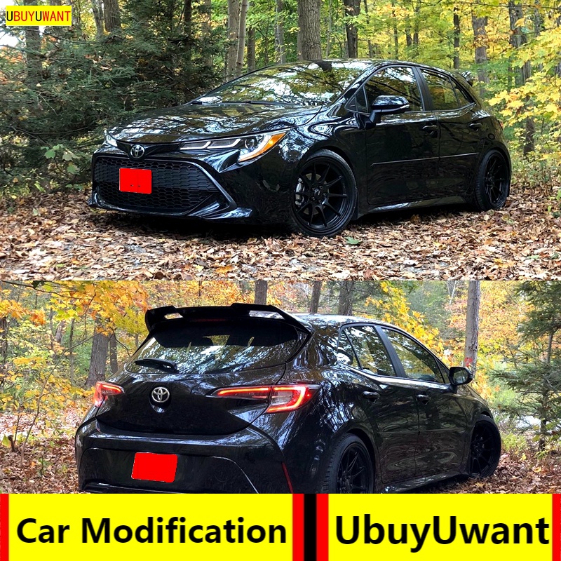 UBUYUWANT For Toyota Corolla Hatchback 2019 2020 2021 Spoiler ABS ...