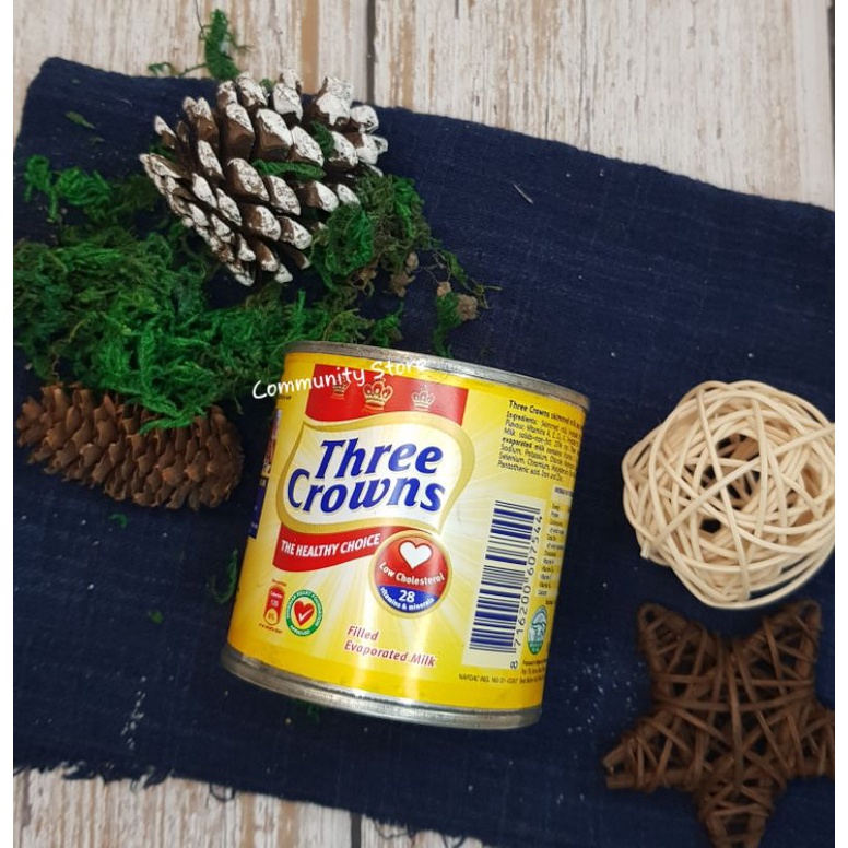 Three Crowns Filled Evaporated Milk - 160g | Shopee Malaysia