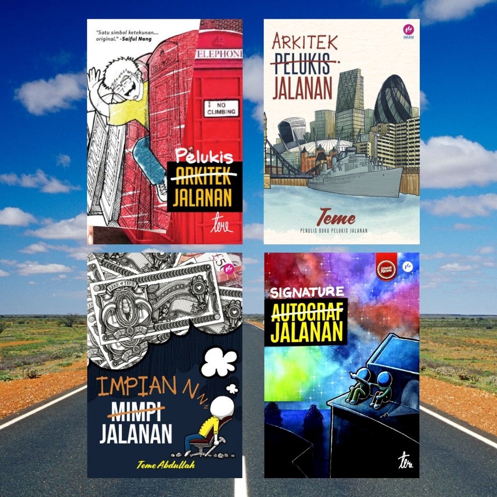 BUKU-BUKU TEME ABDULLAH (EMPAYAR, KAPAL TERAKHIR DI DUNIA, DLL ...