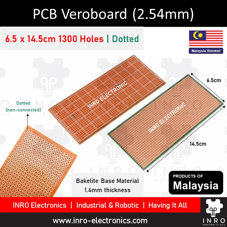 DOT PCB, Veroboard, Printed Circuit Board, Project Board, Prototyping ...