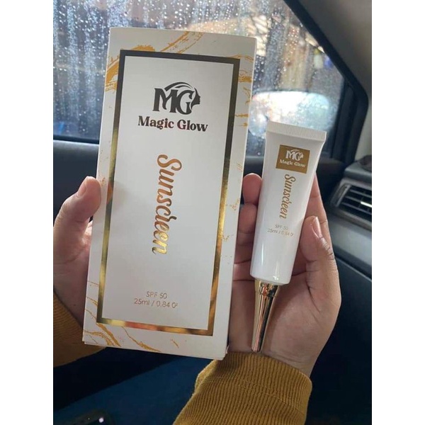 🔥 SUNSCREEN MAGIC-GLOW ORIGINAL HQ WITH FREE GIFT 🎁 | Shopee Malaysia