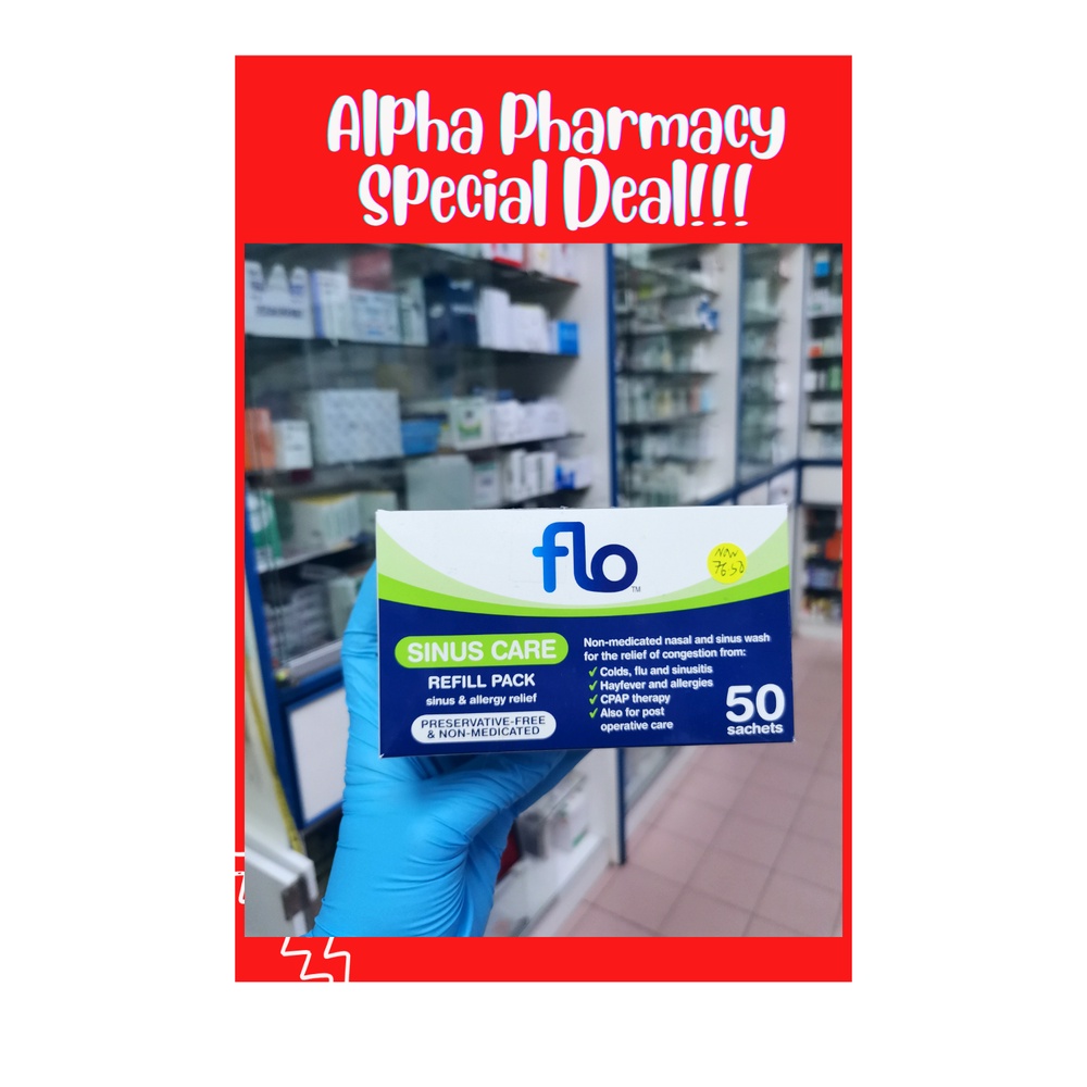 Flo Sinus Care Refill Pack ( 50's ) | sinus and allergy relief | pelega ...