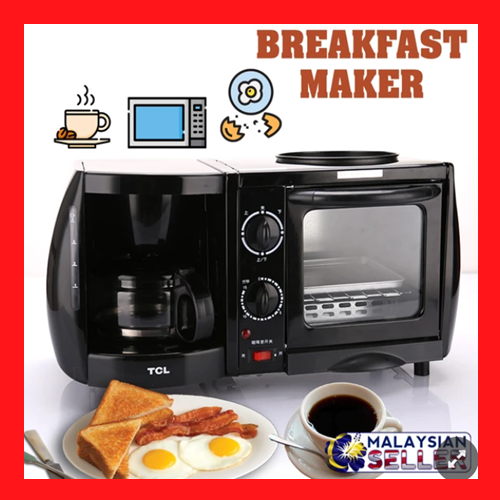 TCL - 3 in 1 Multipurpose Electric Breakfast Machine Maker [ TKX ...