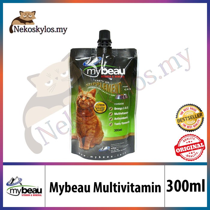 MyBeau Multivitamin & Mineral Tasty Oil Supplement 300ml for Cats & Dogs | Shopee Malaysia