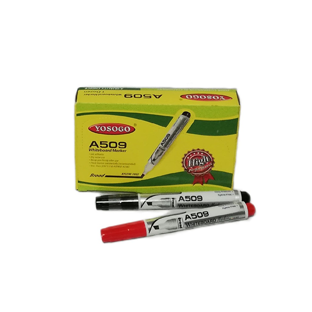 YOSOGO A509 HIGH PERFORMANCE WHITEBOARD MARKERS | Shopee Malaysia