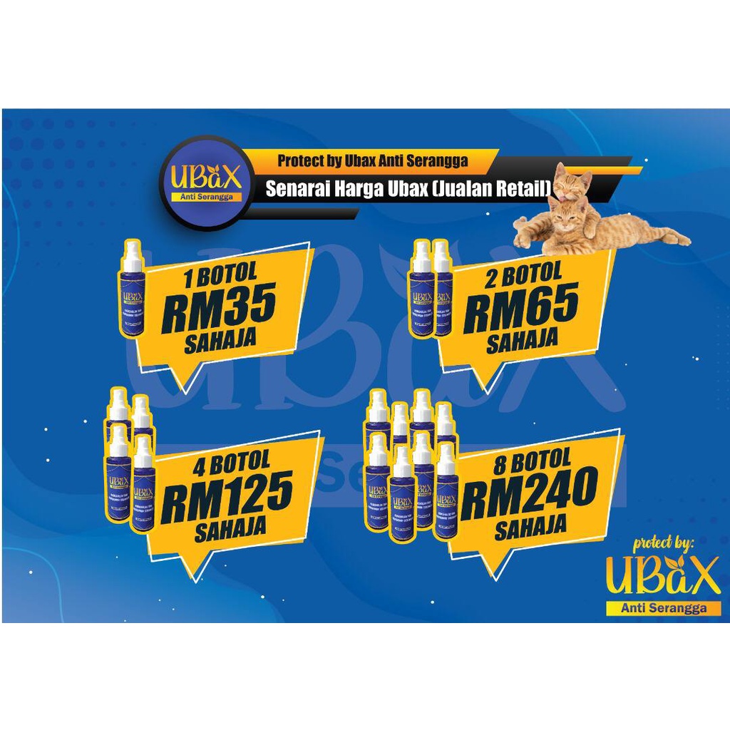 🐱 Ubat Kutu Kucing Ubax Cat Hero Free Gift Untuk 100 Orang Sahaja Ubat ...